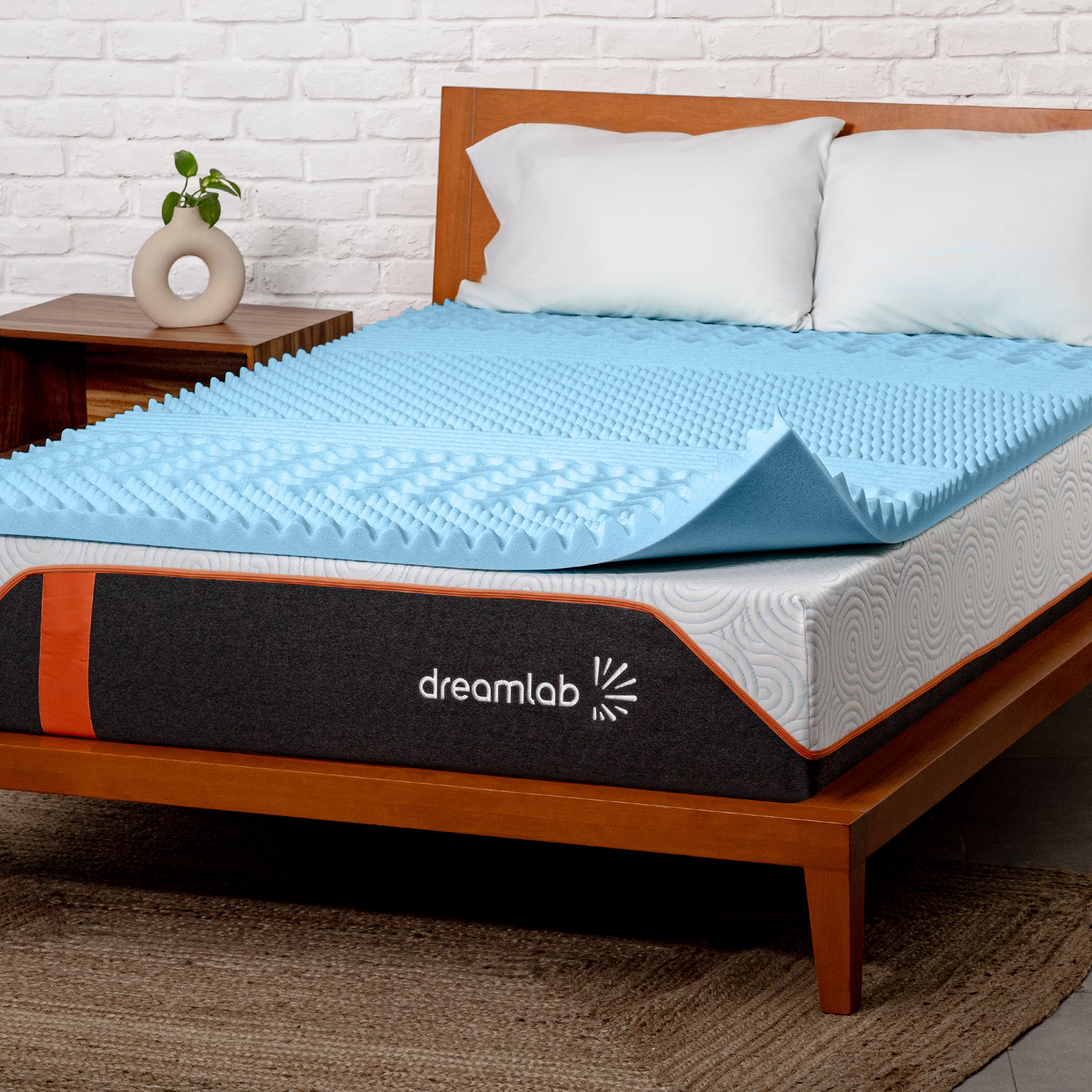 Colchoneta Memory Foam - Sobre colchón memory foam